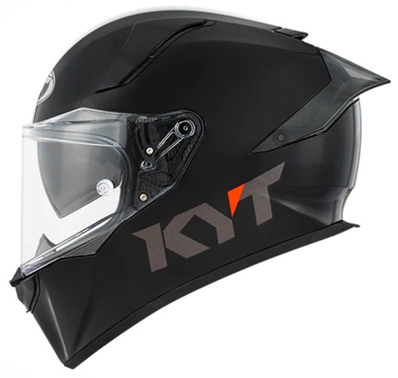 KYT R2R Pro Plain Matt Black - 06 Helmet – AH Helmets