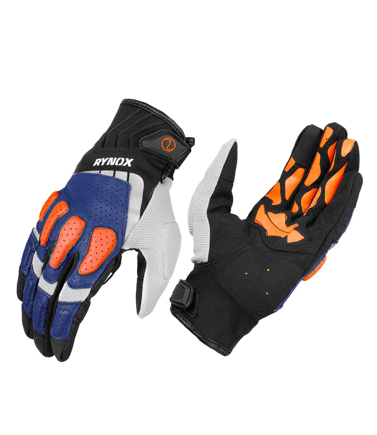 Rynox Ridge Pro Offroad Black Orange Gloves – AH Helmets