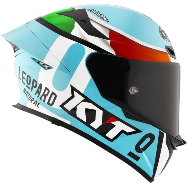 KYT TT Revo Leopard Replica Tricolor Helmet – AH Helmets