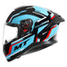 MT Thunder3 Pro Blaze Gloss Blue Helmet – AH Helmets