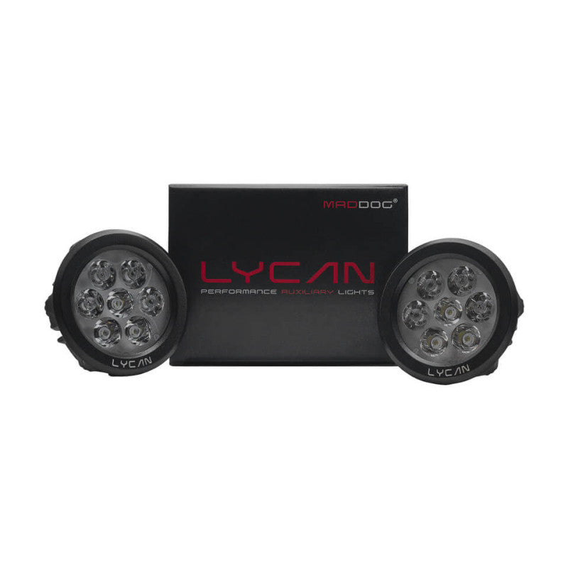 Mad Dog Lycan Fog Lamp 80 Watts UP IP67 WP – AH Helmets